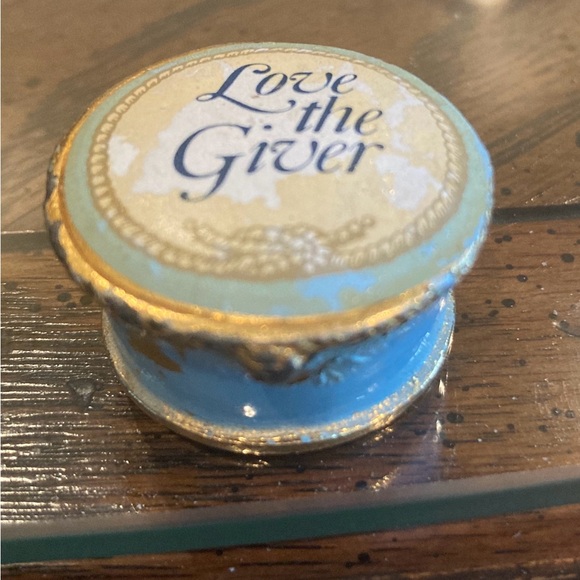 Estee Lauder | Other | Estee Lauder Blue And Gold Decorative Box | Poshmark